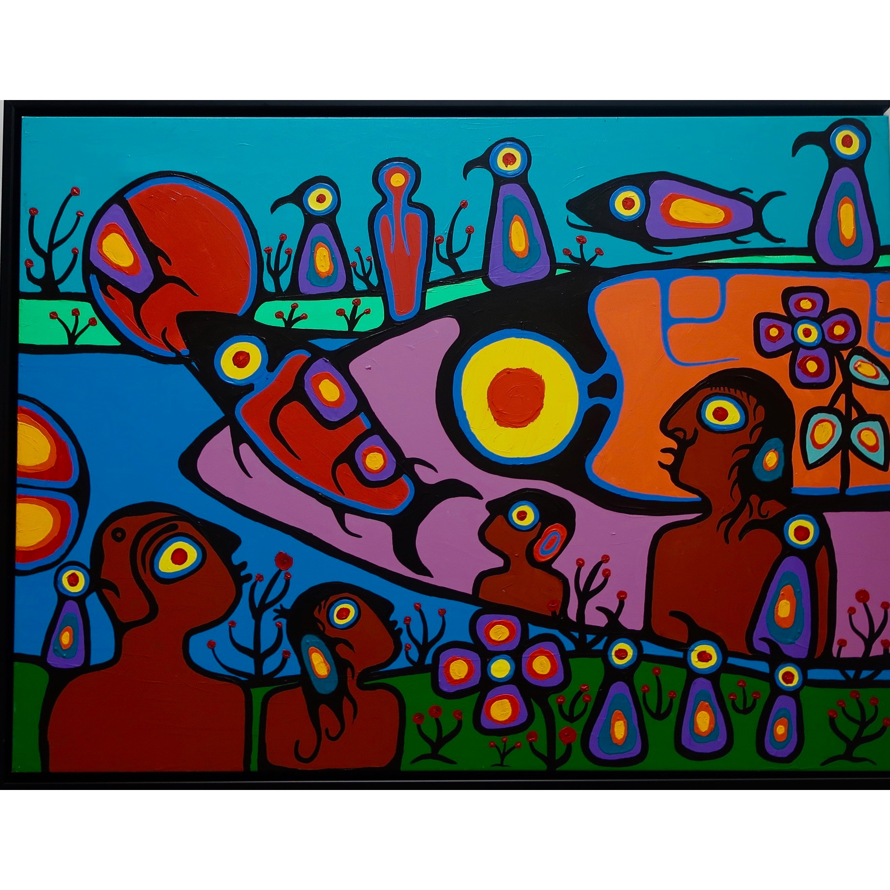 Christian Morrisseau | SPIRITUAL TEACHINGS IN THE WOODLAND ART (2008 ...