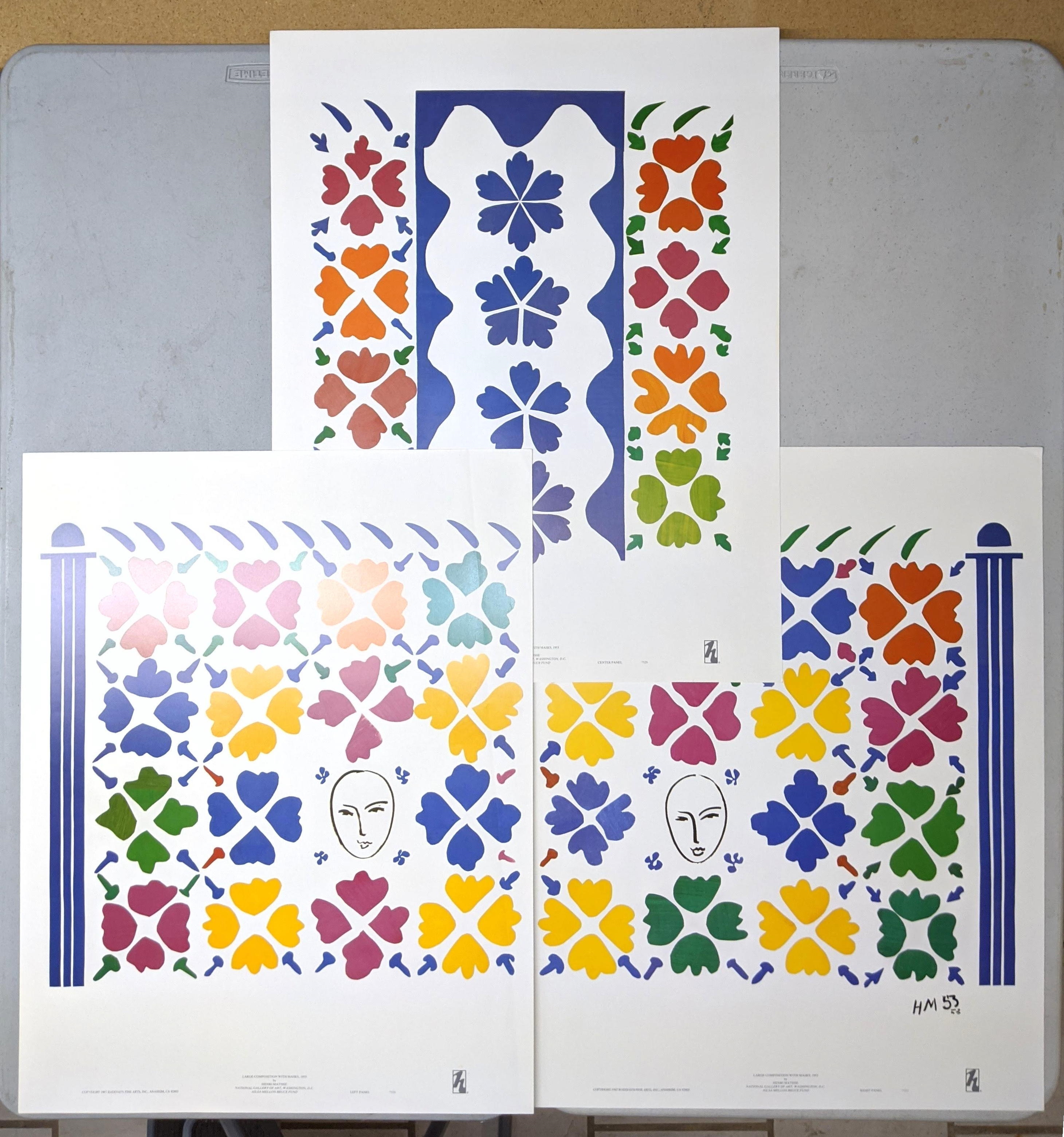 Henri Matisse | Three works: Henri Matisse Prints | MutualArt