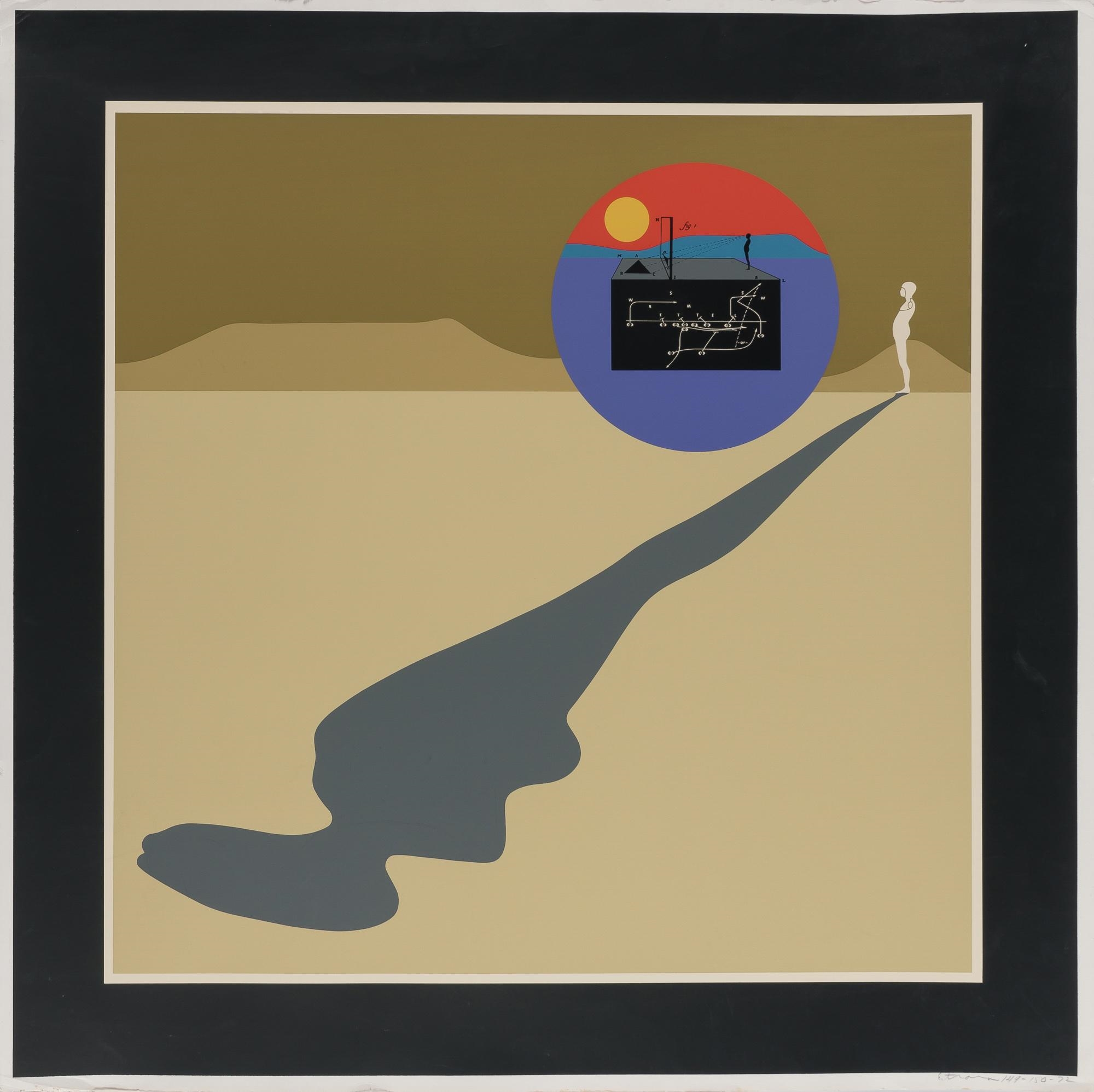 Ernest Trova | Perspective Shadowman | MutualArt