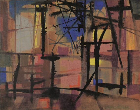 Edmondo Bacci | FABBRICA (1951) | MutualArt