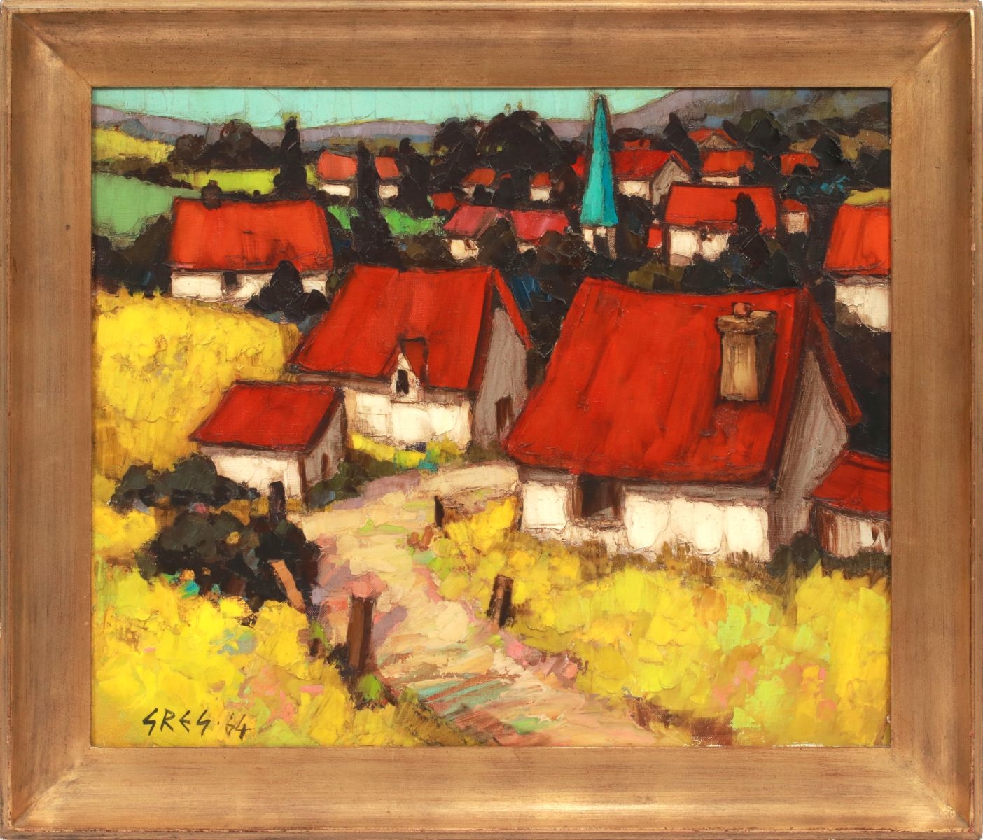 Greg Ronald | FRENCH CITYSCAPE (1964) | MutualArt