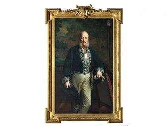 Genaille Felix-François | Portrait de femme assise (1850) | MutualArt