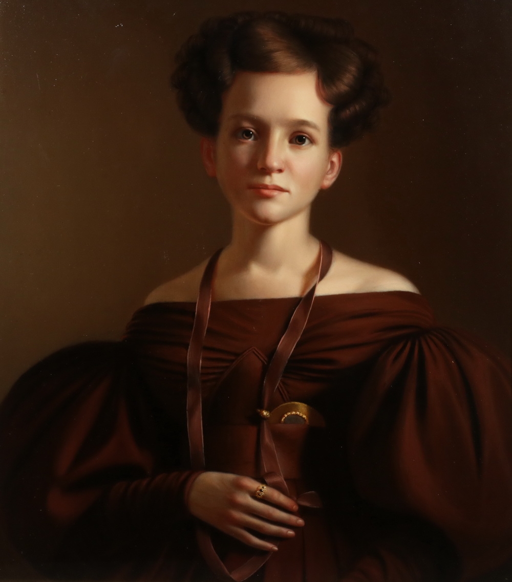 George Caleb Bingham | Incredibly Beautiful Young Woman (Circa 1835 ...