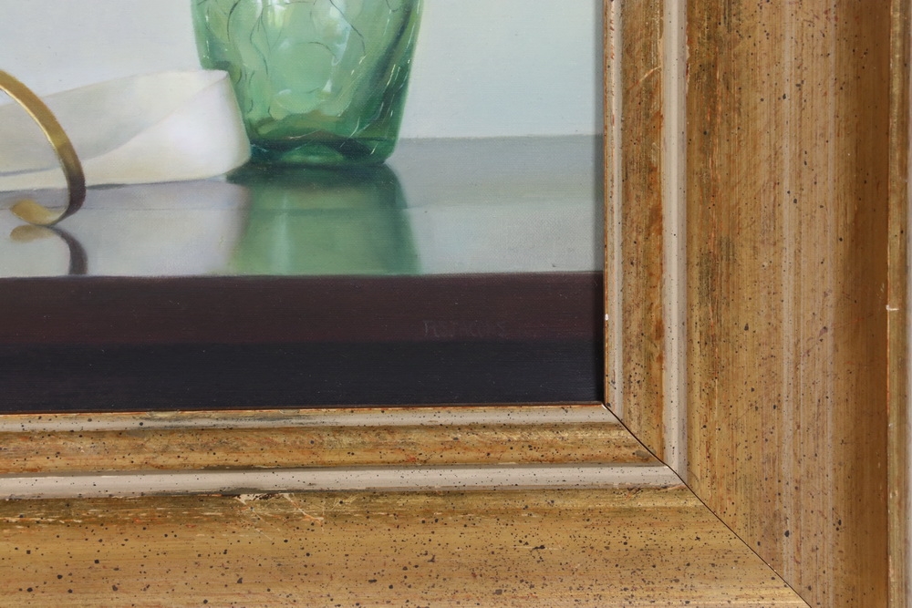 Ralph Stone Jacobs | Pink and Green (1991) | MutualArt