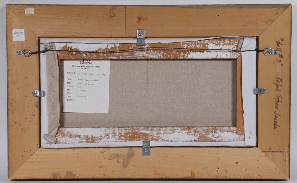 Ralph Stone Jacobs | Pink and Green (1991) | MutualArt