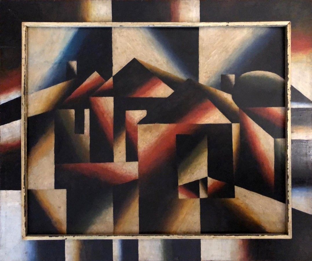 Arthur Segal | Street in Helgoland (1920 - 1926) | MutualArt