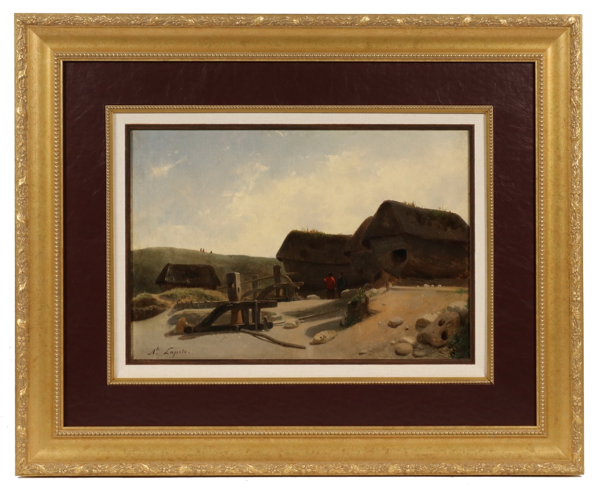 Louis Auguste Lapito | Beached House Boats | MutualArt