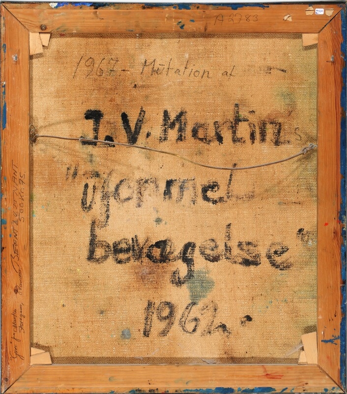 J. V. Martin | “Uformel bevægelse” (1962 - 1967) | MutualArt