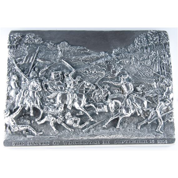 Henryk Winograd | Henryk Winograd, Sterling Silver Repousse Panels of ...