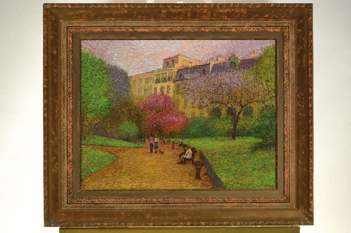 Jean Vollet | lot from the Parc Monceau | MutualArt