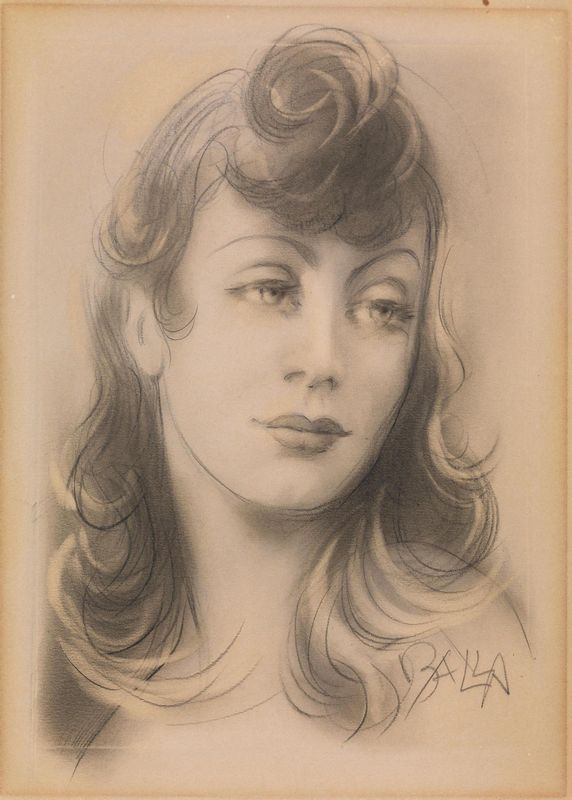 Giacomo Balla | RITRATTO DI ELICA BALLA | MutualArt