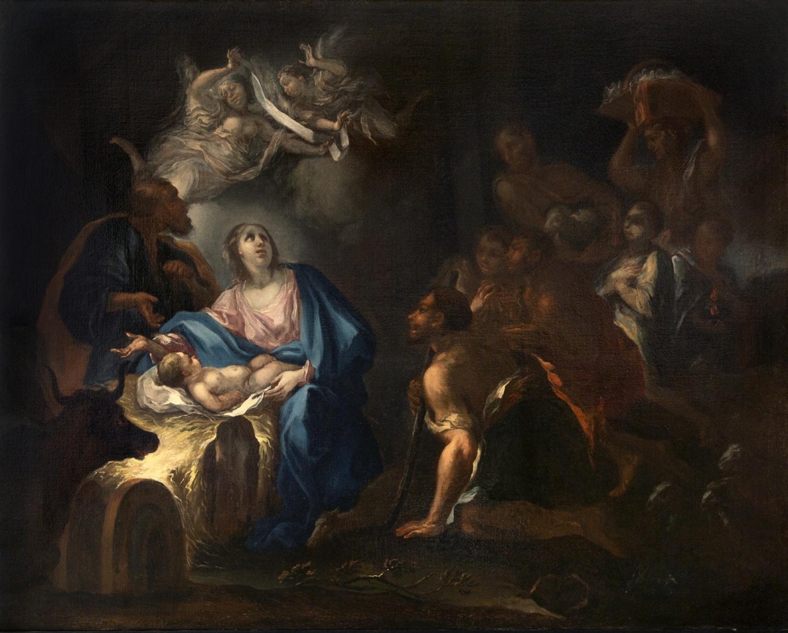 Luca Giordano | Adoration des bergers | MutualArt
