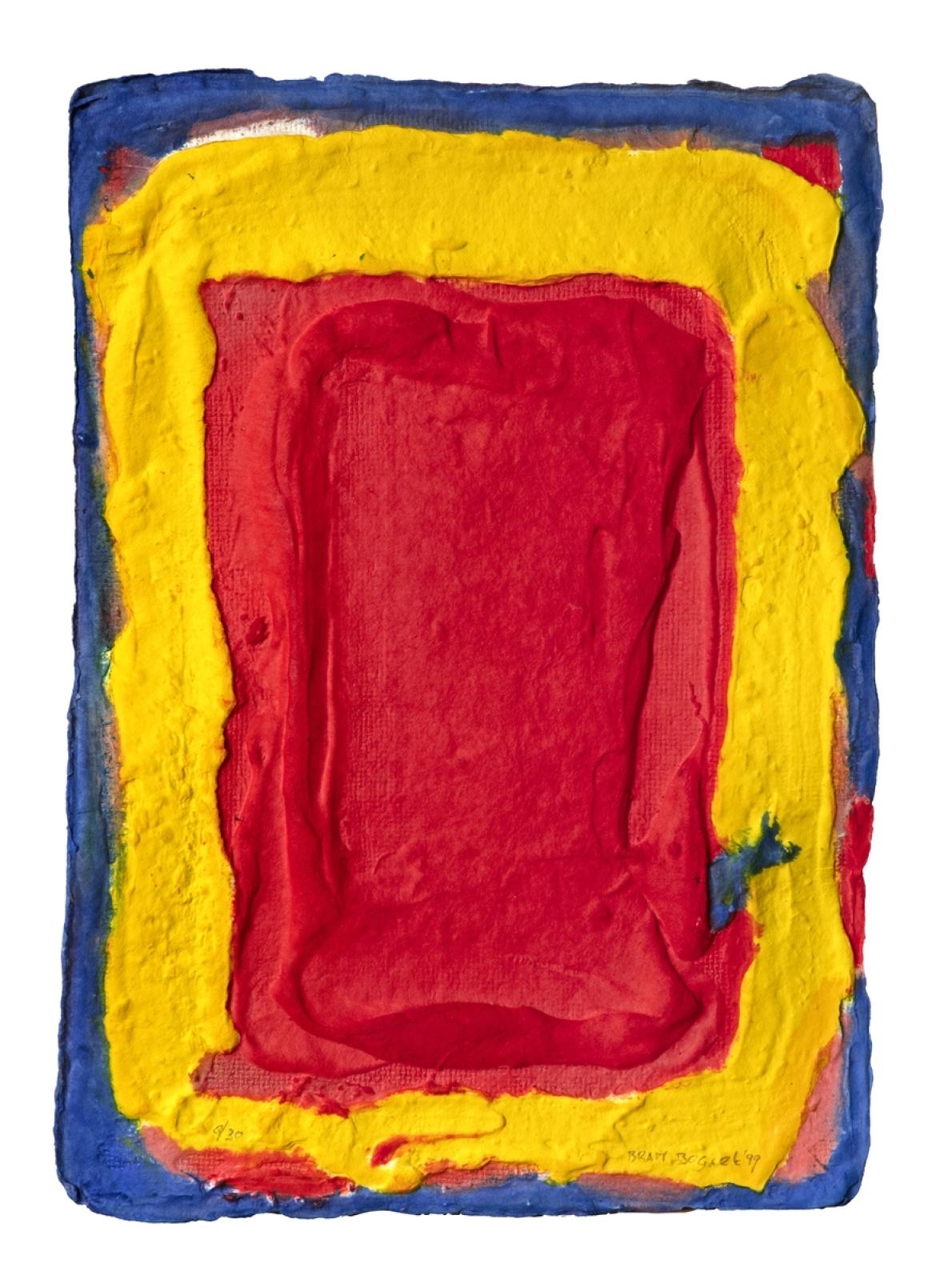 Bram Bogart | Carré rouge (1999) | MutualArt