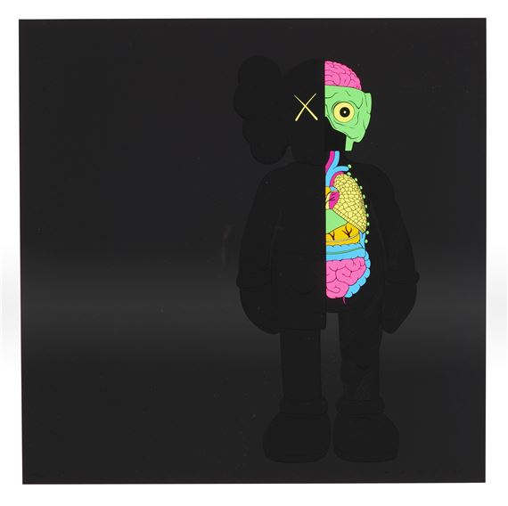 KAWS | DISSECTED COMPANION (BLACK) (2006) | MutualArt