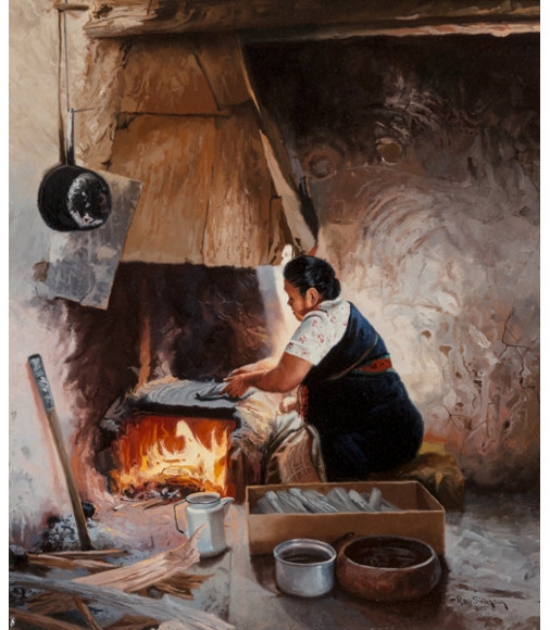Ray Swanson | Hopi Piki Bread (1983) | MutualArt