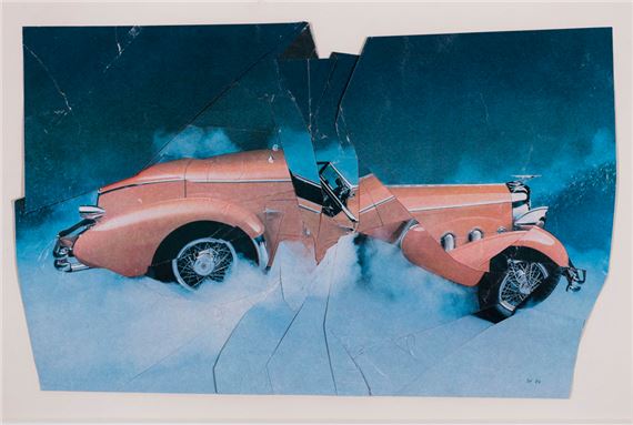 Jiri Kolar | Auto d'epoca (1979) | MutualArt