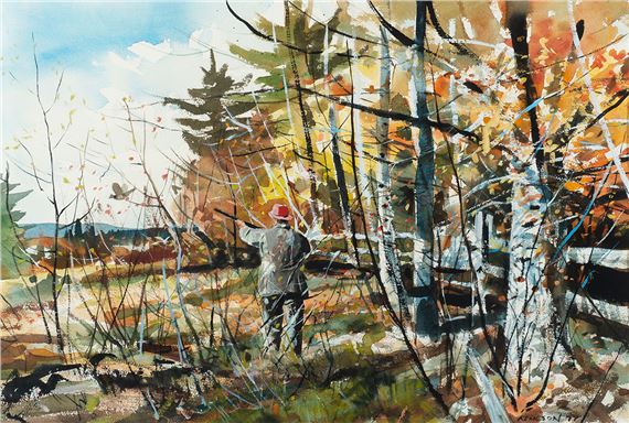 Chet Reneson | Pheasant Hunting (1977) | MutualArt