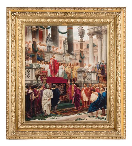 Alessandro Pigna | Il discorso dell'Imperatore Traiano | MutualArt