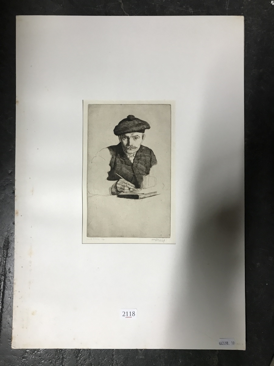 William Strang | Self-Portrait | MutualArt