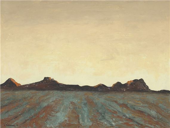 Sali Herman | Central Australian Landscape (1969) | MutualArt