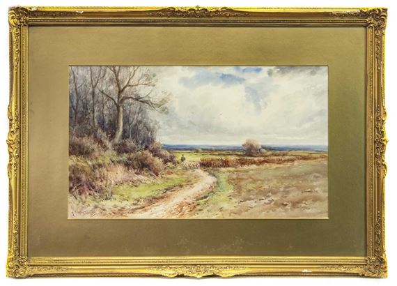 Alexander Molyneux Stannard | RURAL SCENE WITH FIGURE | MutualArt