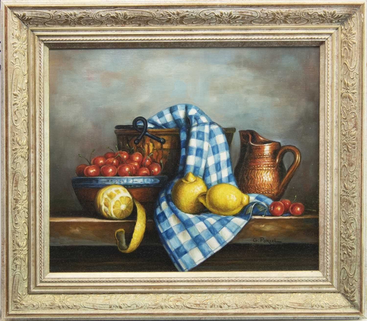 Georges Porcel | STILL LIFE WITH FRUIT | MutualArt