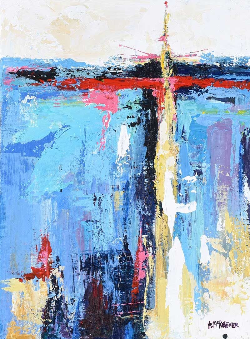 Anna McKeever | SUNLIGHT SPLITTING THE BOG | MutualArt