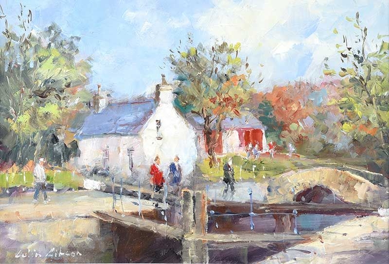 Colin Gibson | THE LOCK KEEPER'S COTTAGE | MutualArt