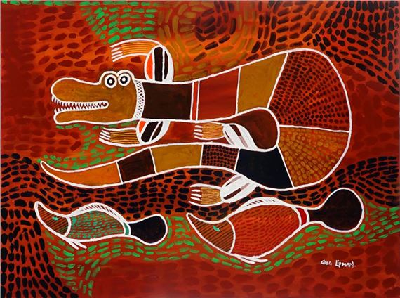 Greg Lipman | Crocodile Risen | MutualArt