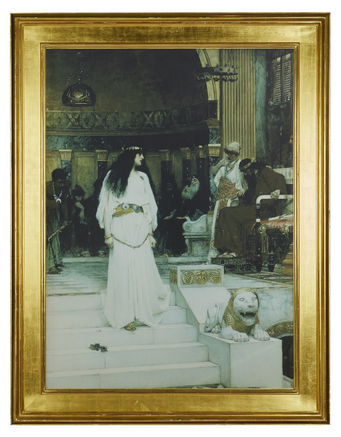 John William Waterhouse | Mariamne Leaving the Judgement Seat of Herod ...