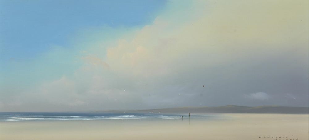 Lawrence Coulson | Beach scene | MutualArt