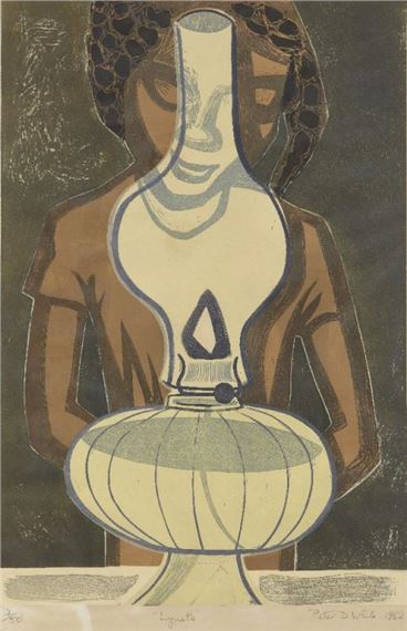 Peter D White | 2 Artworks at Auction | MutualArt