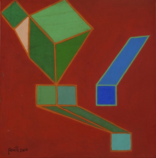 Achille Perilli | LIP (2003) | MutualArt