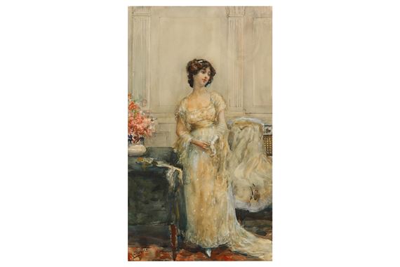 Albert Ludovici | The evening gown | MutualArt