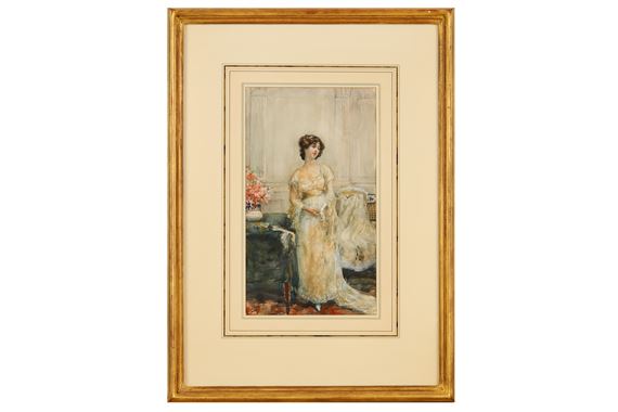 Albert Ludovici Jr. | The evening gown | MutualArt