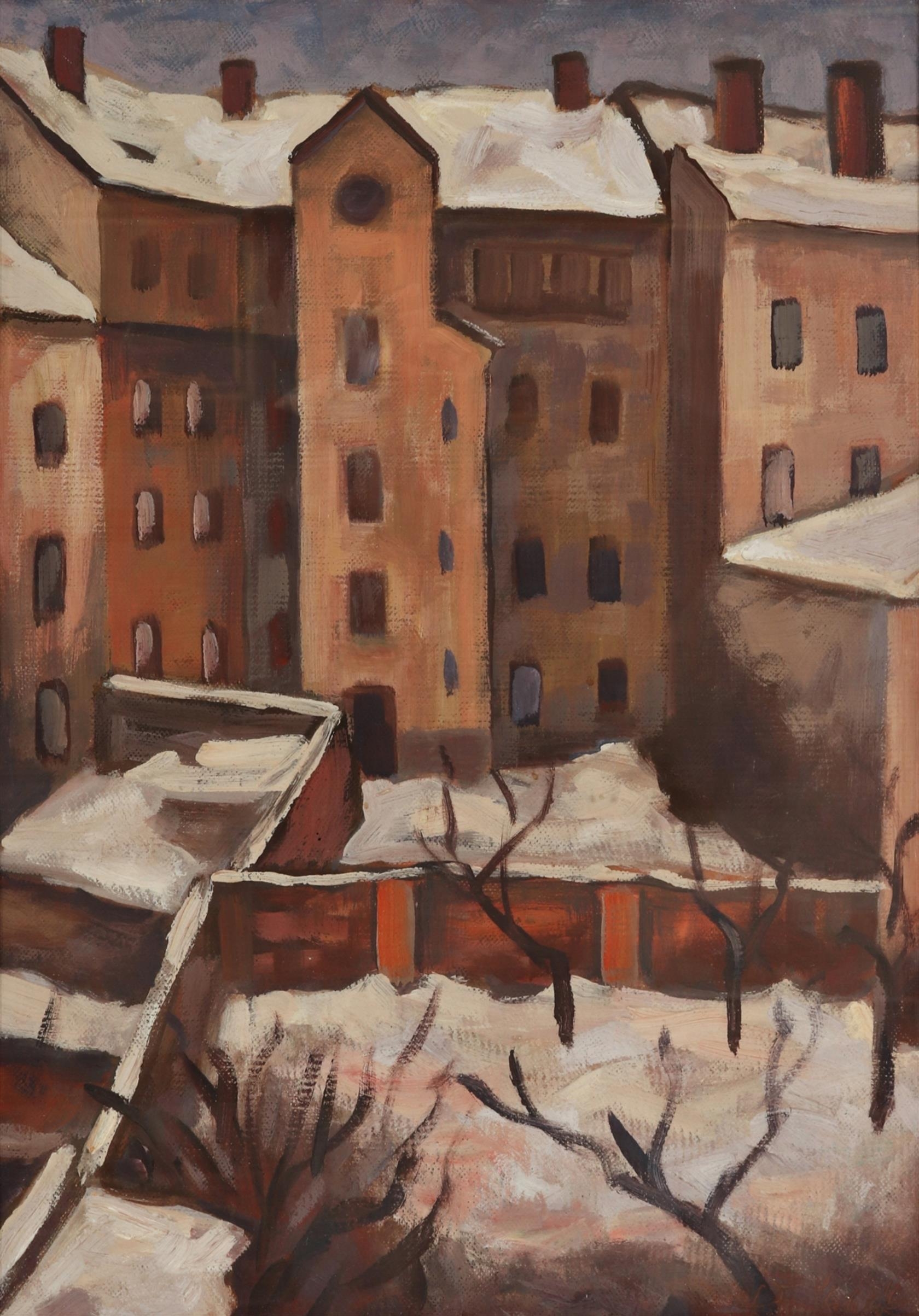 Antonín František Stehlík | MĚSTSKÝ DVOREK | MutualArt
