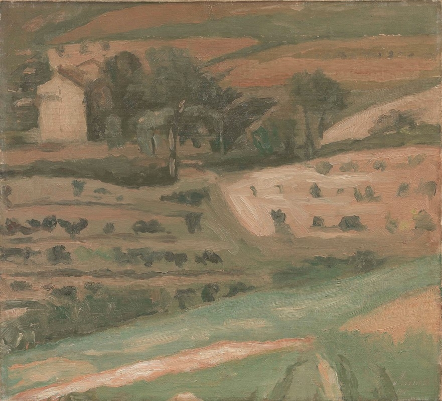 Giorgio Morandi | Paesaggio (Landscape) (1943) | MutualArt