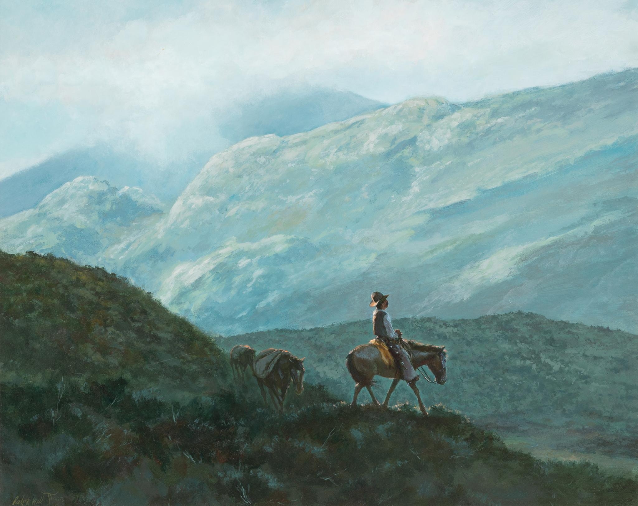 Ralph Wall | Mist on the River (1985) | MutualArt