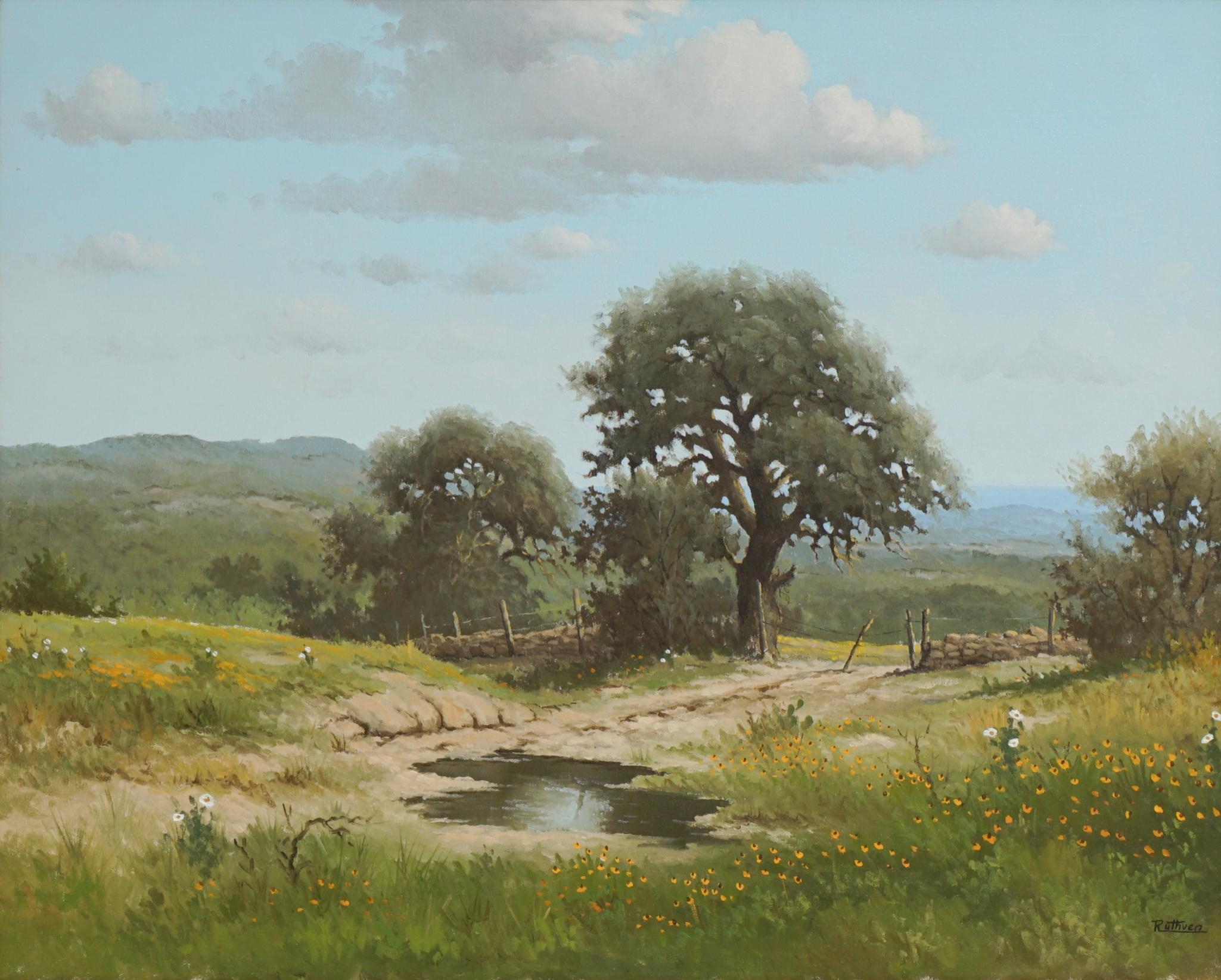 Jerry Ruthven | Texas landscape | MutualArt