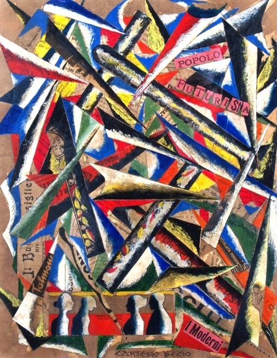 Decio Cartesio | Popolo futurista | MutualArt