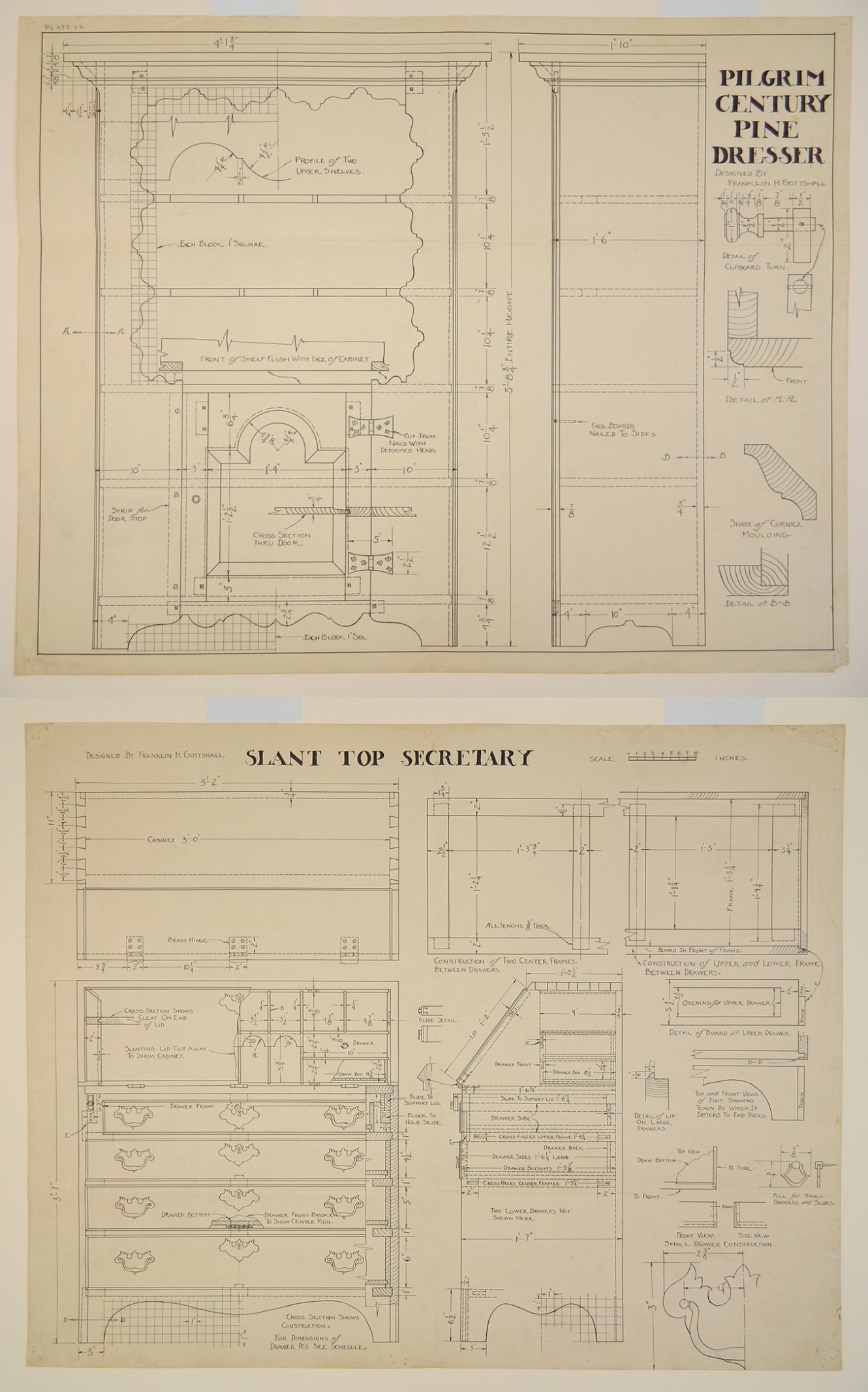 Franklin H. Gottshall | Eighteen works : Colonial Furniture | MutualArt