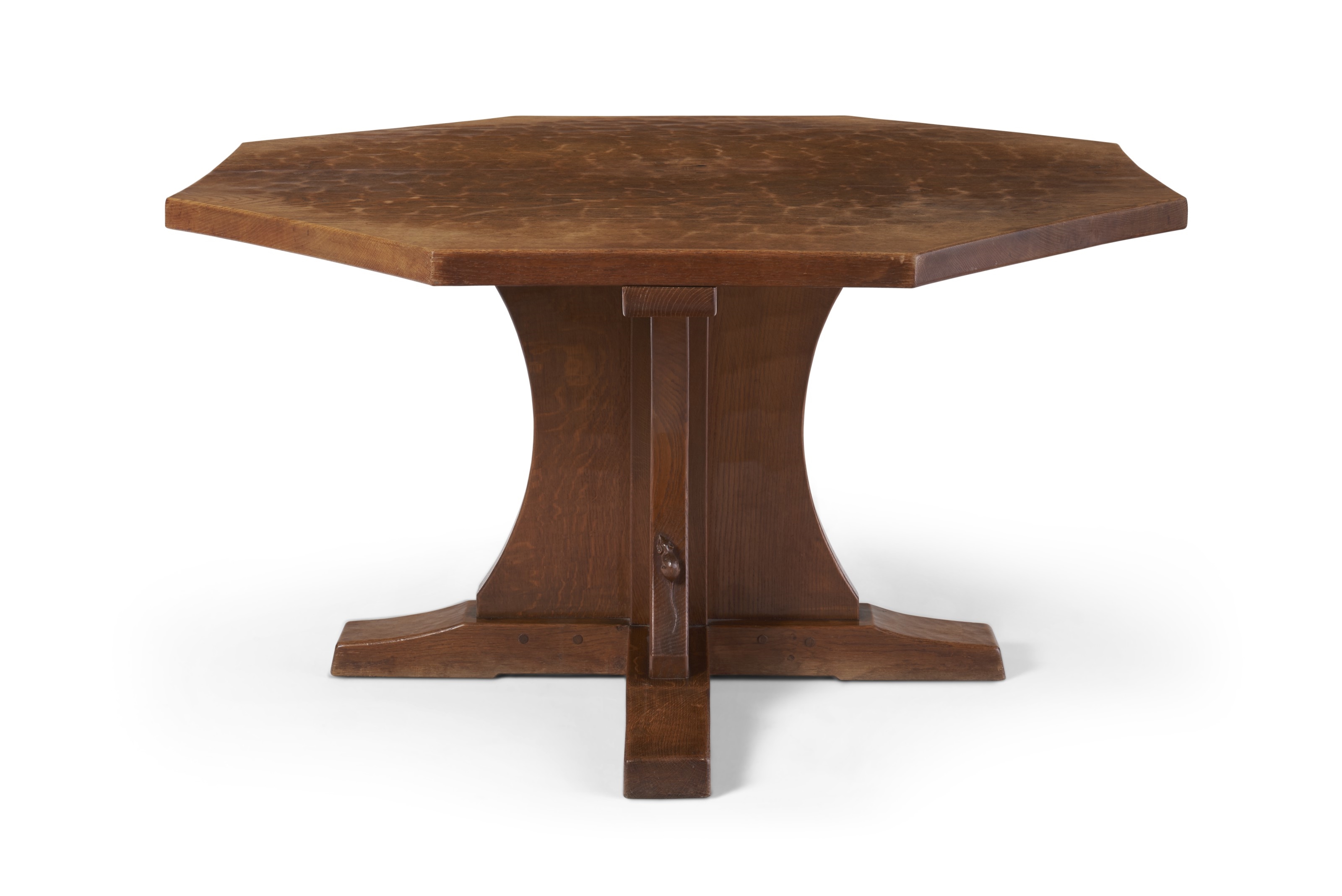 Thompson Robert | Octagonal oak center table | MutualArt