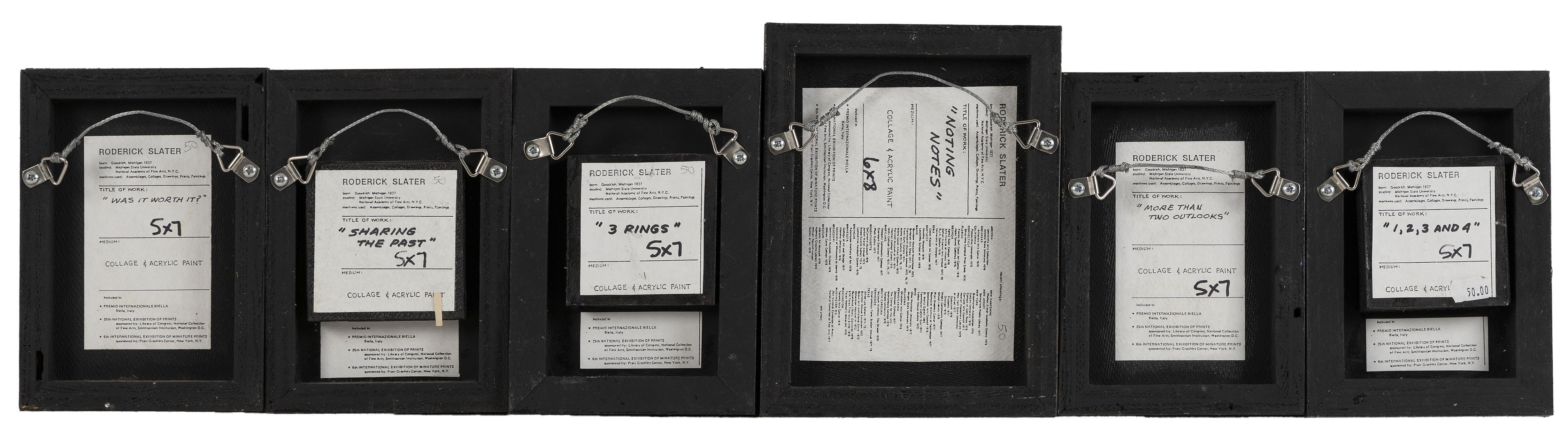 Roderick Slater | Five works, | MutualArt