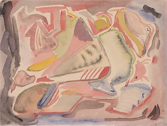 Alexandra Luke | Untitled (1948) | MutualArt