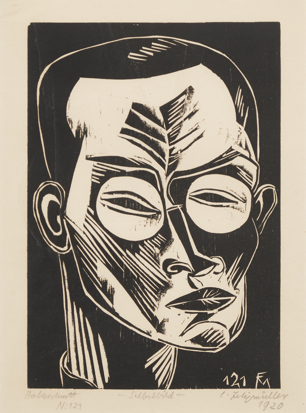 Conrad Felixmüller | SELF PORTRAIT | MutualArt