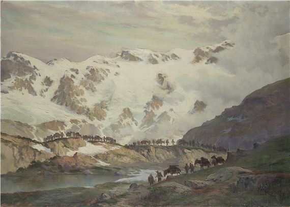 Leonardo Roda | Il ritorno dalle vette | MutualArt