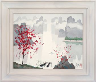 Pang Jiun | The Best Night of Gui Lin Landscape (2019) | MutualArt