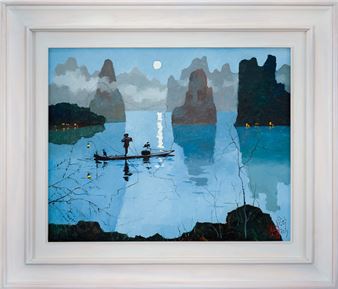 Pang Jiun | The Best Night of Gui Lin Landscape (2019) | MutualArt