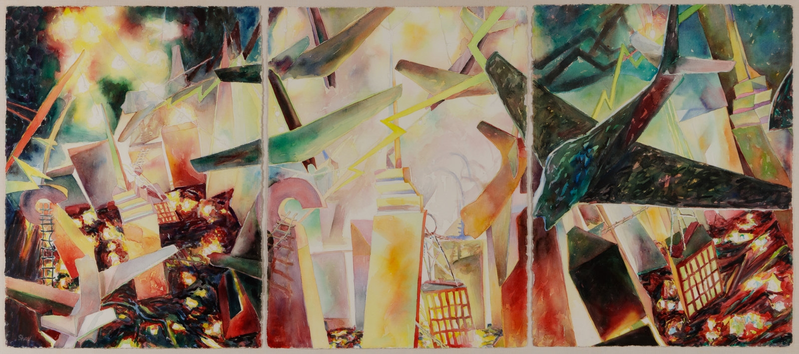 Ed Shay | Chicago Light Battle | MutualArt