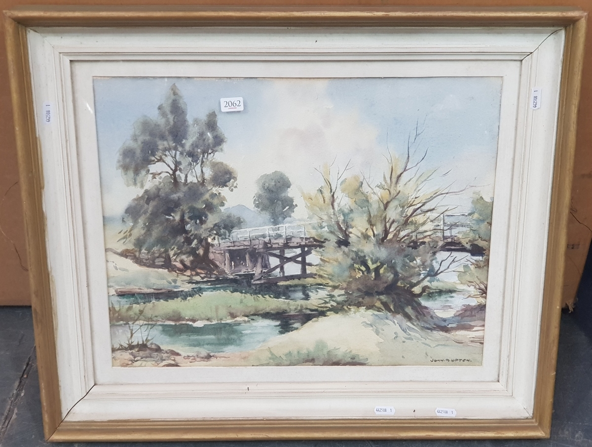 John R. Upton | The Bridge at Menangle | MutualArt